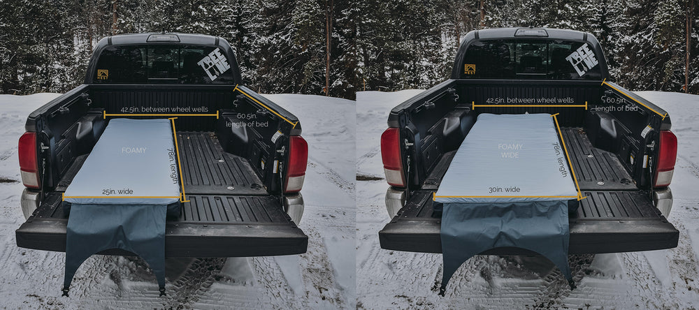 HEST Camp Mattress Wide Vs. Regular | HEST Memory Foam Camping ...