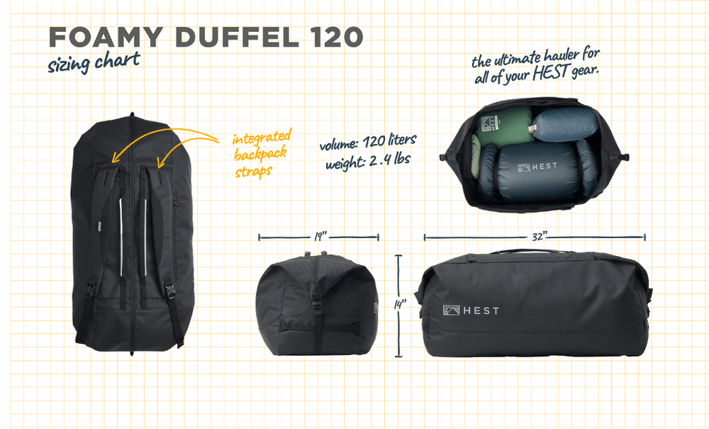 Duffel Bags | Camping & Travel Duffel Bags - HEST