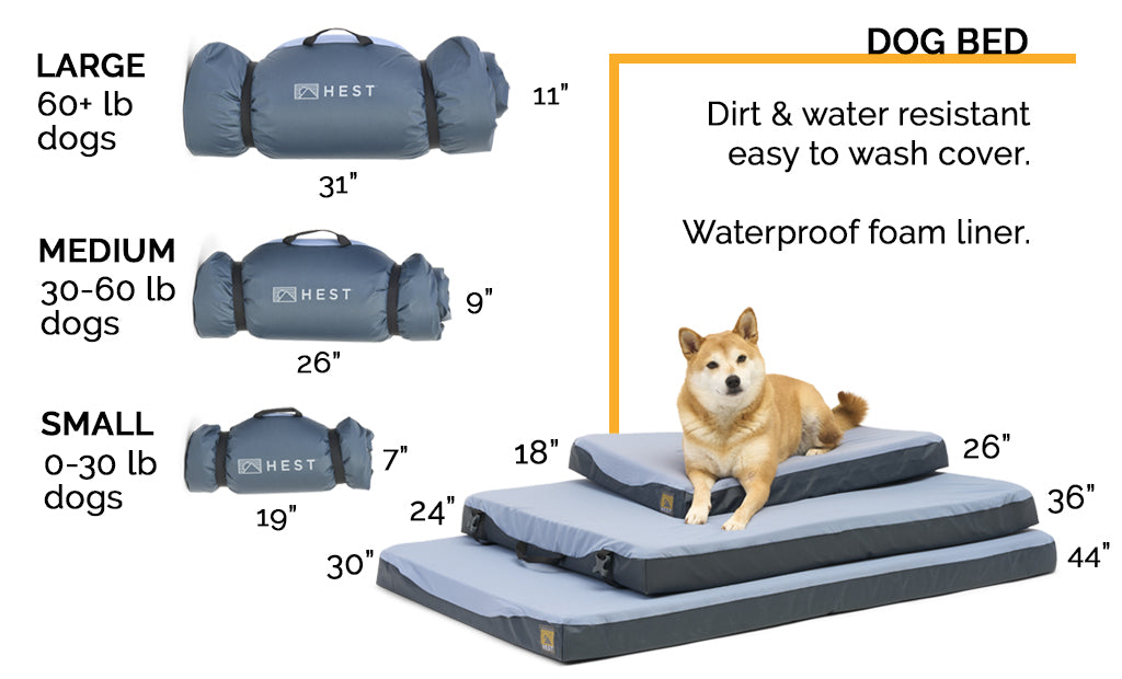 HEST Dog Bed For Kennel Sizing FAQ | See what HEST Dog Bed fits your dog kennel