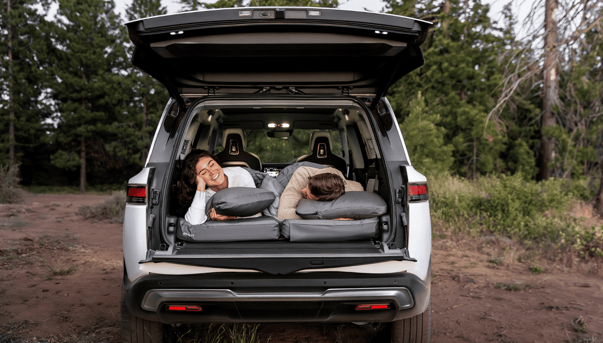 Rivian x HEST Camp Pillow | Ultimate Rivian Car Camping Pillow