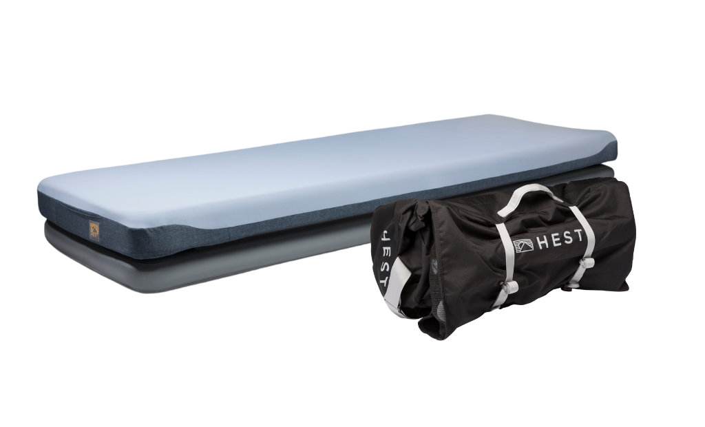 HEST Memory Foam Camping Mattress Pads & Pillows | Sleep Comfortably