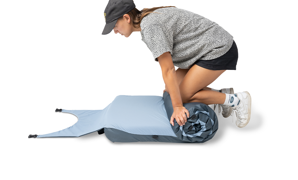 HEST Memory Foam Camping Mattress Pad | Sleep Comfortably Outdoors