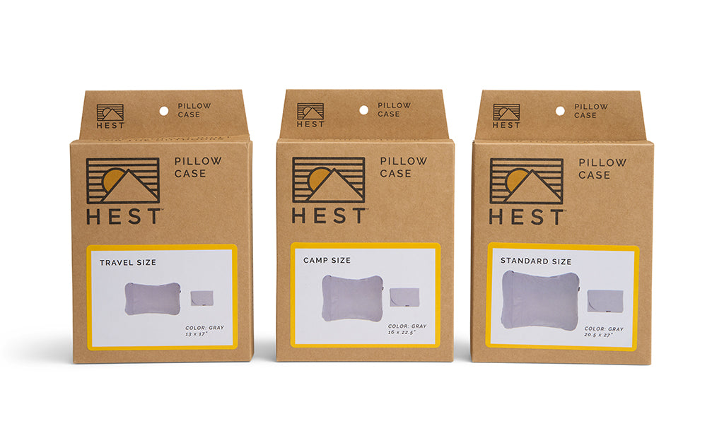 HEST Portable Camping & Travel Bedding - Comforters, sheets & pillowcases